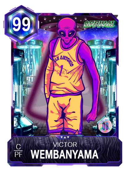 2KDB MyTEAM Database | NBA 2K Custom Card (Alien Wemby) by ...