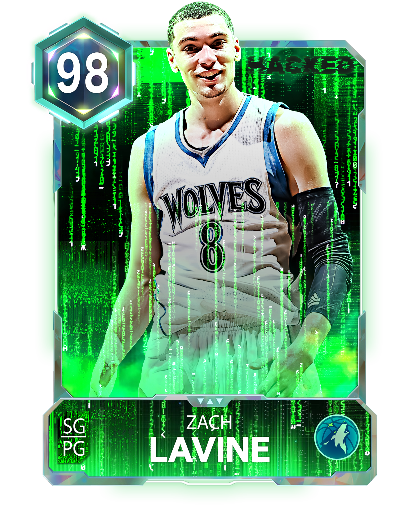 2KDB MyTEAM Database | NBA 2K Custom Card (lazy card+ took forever to ...