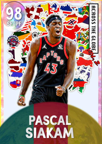 NBA 2K25 | 2KDB MyTEAM NBA 2K Custom Card (Pasgoat Siakam) by makisimko
