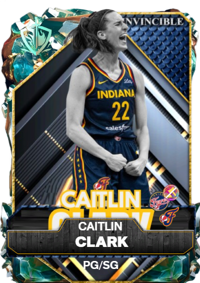 NBA 2K25 | 2KDB MyTEAM NBA 2K Custom Card (Invincible Caitlin Clark) by ...