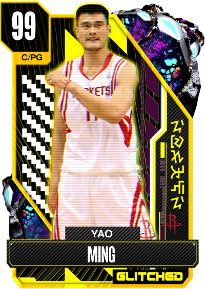 NBA 2K25 | 2KDB MyTEAM NBA 2K Custom Card (Glitched Yao Ming) by CXRTIFIED_K1NG