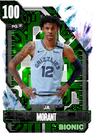 2KDB MyTEAM Database | NBA 2K Custom Card (ja morant) by trashguy | NBA ...