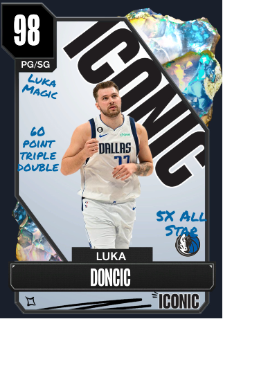 NBA 2K25 | 2KDB MyTEAM NBA 2K Custom Card (LUKA) by Immyducapro