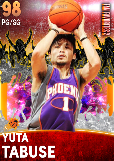 NBA 2K25 | 2KDB MyTEAM NBA 2K Custom Card (Fan Favorites Yuta Tabuse ...
