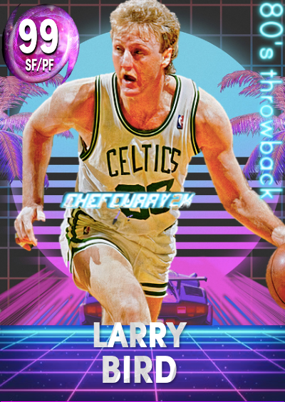 NBA 2K25 | 2KDB MyTEAM NBA 2K Custom Card (LArry Bird) by ChefCurry4MVP