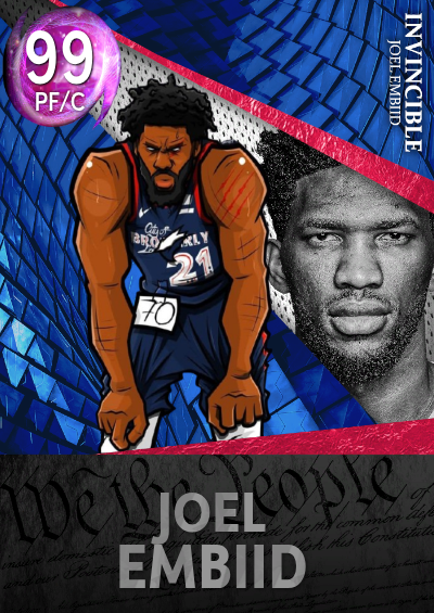 2KDB MyTEAM Database | NBA 2K Custom Card (Joel) by ...