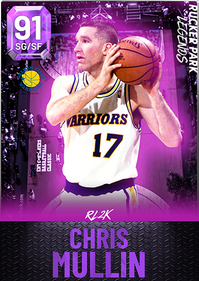 NBA 2K25 | 2KDB MyTEAM NBA 2K Custom Card (Rucker Park Legends Chris ...