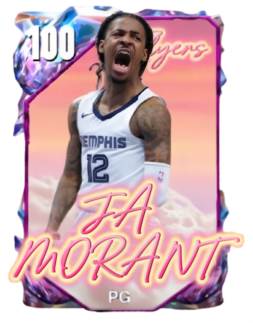 2KDB MyTEAM Database | NBA 2K Custom Card (JA MORANT) by ORST | NBA 2K26