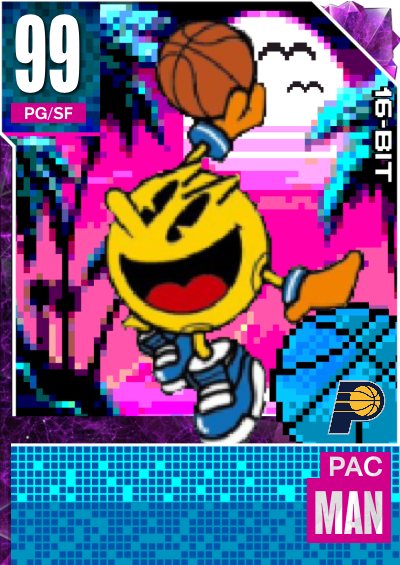 NBA 2K25 | 2KDB MyTEAM NBA 2K Custom Card (Pac Man) by HELLO_MOMMY