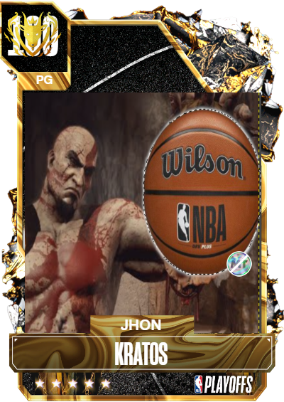 NBA 2K25 | 2KDB MyTEAM NBA 2K Custom Card (KRATOS) by FONT