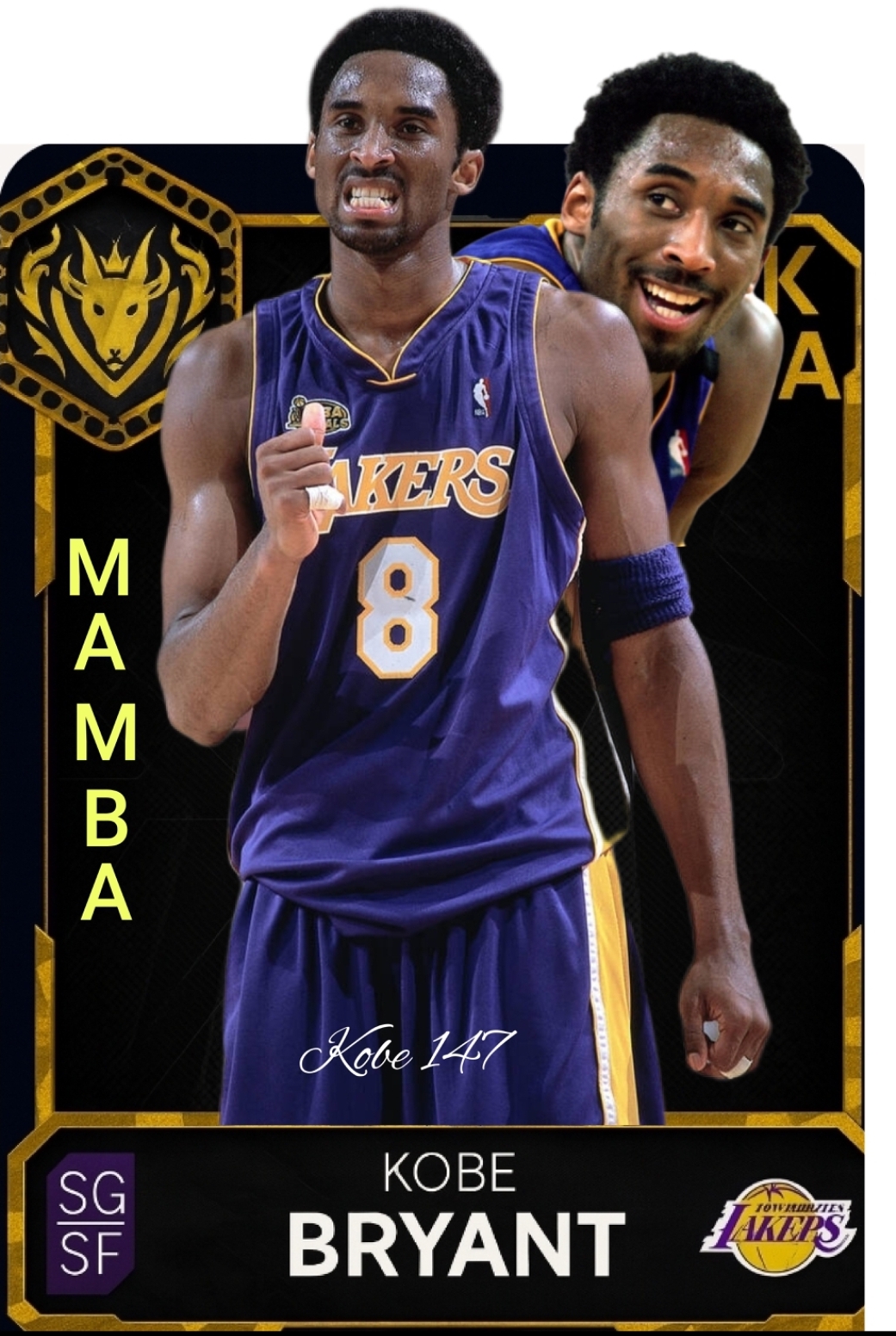NBA 2K26 | 2KDB MyTEAM NBA 2K Custom Card (Frobe) by Kobe 147