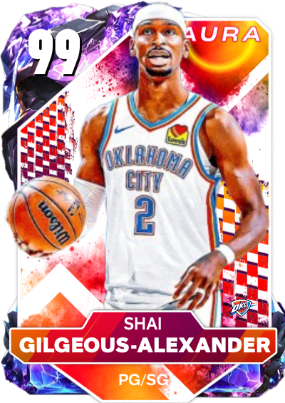 NBA 2K26 | 2KDB MyTEAM NBA 2K Custom Card (SGA) by Goat guy