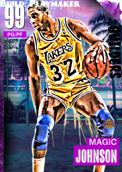 NBA 2K23 | 2KDB Custom Card (Magic Johnson)