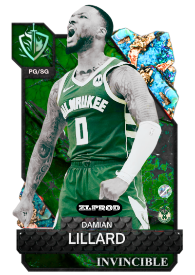 2KDB MyTEAM Database | NBA 2K Custom Card (DAME TIME) by zlneal1 | NBA 2K26