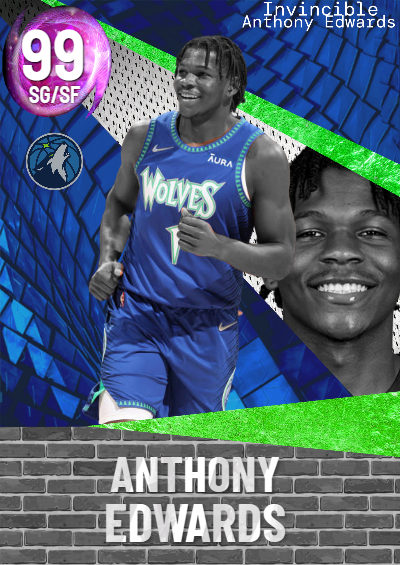 NBA 2K22 | 2KDB Custom Card (Edwards invincible rate)