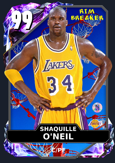 NBA 2K26 | 2KDB MyTEAM NBA 2K Custom Card (Shaquille O'Neil) by 111110