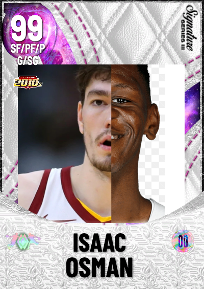 NBA 2K25 | 2KDB MyTEAM NBA 2K Custom Card (Isaac Osman) by knicksfanboy73