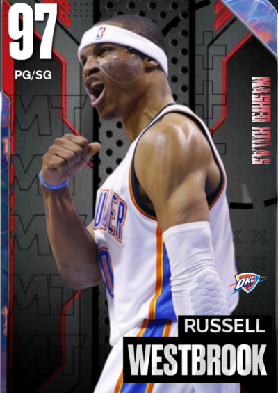 NBA 2K23 | 2KDB Custom Card (Russell Westbrook | Masked Killas | #5)