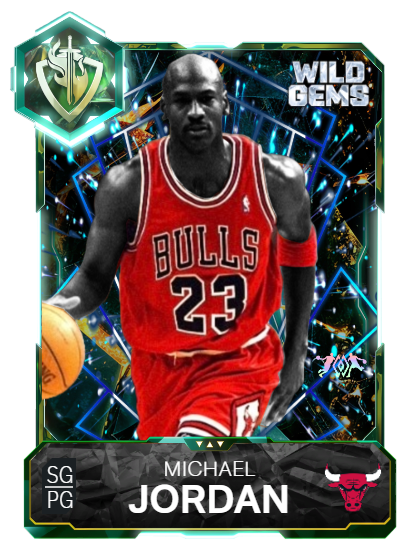 2KDB MyTEAM Database | NBA 2K Custom Card (MJ Invincible Wild Gems) by ...