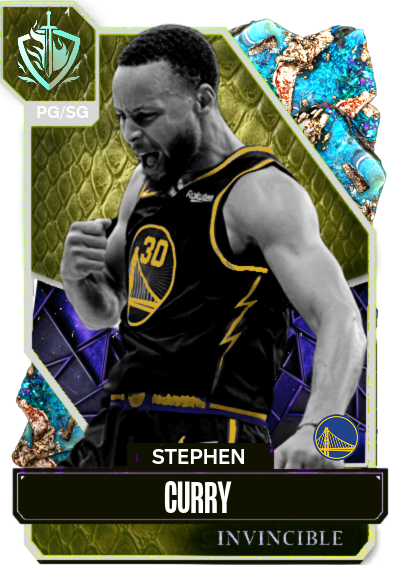 NBA 2K24 | 2KDB Custom Card (Invincible Stephen Curry)