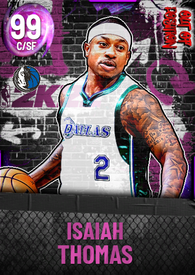 NBA 2K22 | 2KDB Custom Card (OUT OF POSITION - ISAIAH THOMAS)