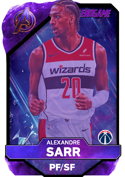 2KDB MyTEAM Database | NBA 2K Custom Card (Endgame Sarr) by ...