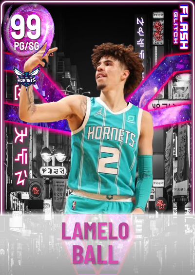 NBA 2K25 | 2KDB MyTEAM NBA 2K Custom Card (Lamelo Ball) by Cheesy3pointer