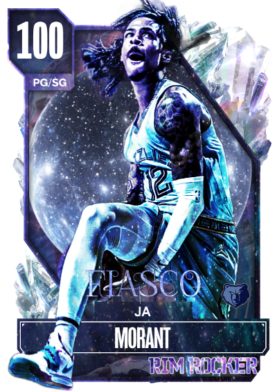 NBA 2K25 | 2KDB MyTEAM NBA 2K Custom Card (Ja Morant Rim Rocker) by ...