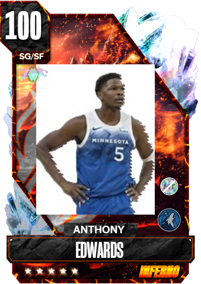 NBA 2K24 | 2KDB Custom Card (Anthony Edwards)