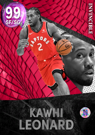 NBA 2K25 | 2KDB MyTEAM NBA 2K Custom Card (Inv Kawhi raptors) by yesshaq