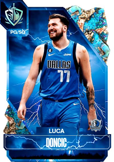 2KDB MyTEAM Database | NBA 2K Custom Card (lightning storm luca) by ...