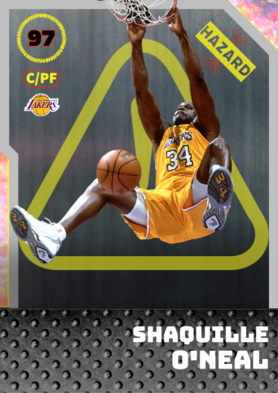 NBA 2K22 | 2KDB Custom Card (Hazard - Shaq)