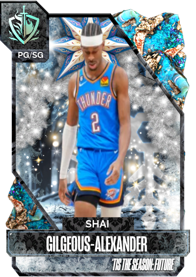 2KDB MyTEAM Database | NBA 2K Custom Card (SGA) by RG_GOAT_2 | NBA 2K26