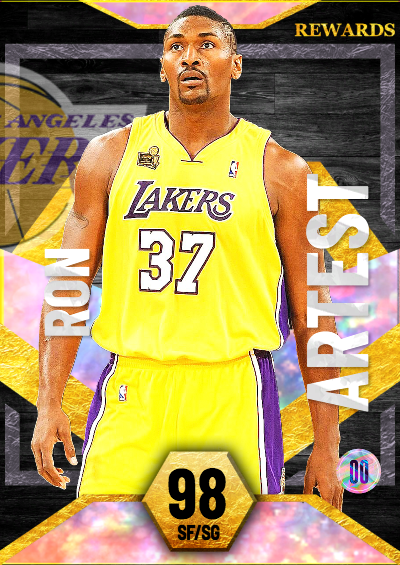 NBA 2K26 | 2KDB MyTEAM NBA 2K Custom Card (Ron Artest) by nemedis