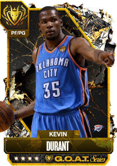 2KDB MyTEAM Database | NBA 2K Custom Card (KD goat card) by ...