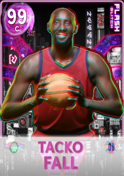 NBA 2K25 | 2KDB MyTEAM NBA 2K Custom Card (Glitched Tacko) by MasonFTW