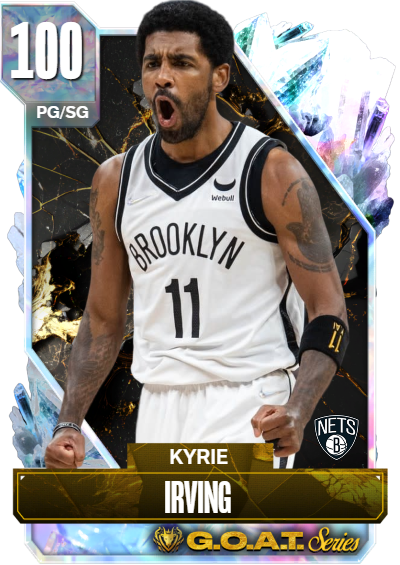 NBA 2K25 | 2KDB MyTEAM NBA 2K Custom Card (GOAT 100 Kyrie) by Alvin108