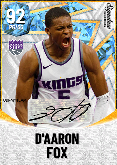 NBA 2K26 | 2KDB MyTEAM NBA 2K Custom Card (SIGNATURE SERIES DEAARON FOX ...