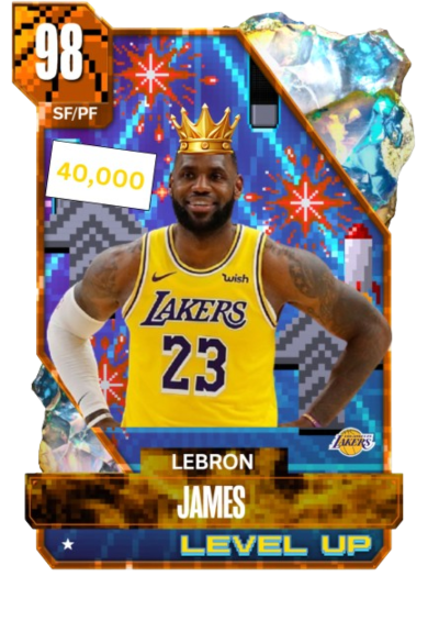 NBA 2K26 | 2KDB MyTEAM NBA 2K Custom Card (LeBron James 40,000 points ...