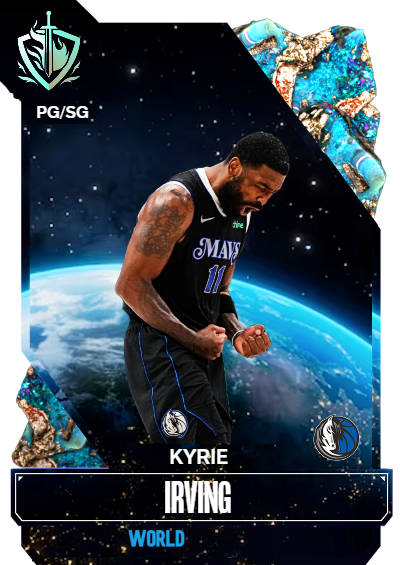 NBA 2K25 | 2KDB MyTEAM NBA 2K Custom Card (Mavs Kyrie) by Penguin41
