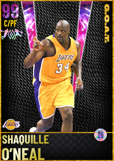 NBA 2K26 | 2KDB MyTEAM NBA 2K Custom Card (GOAT Shaq) by Petey1103