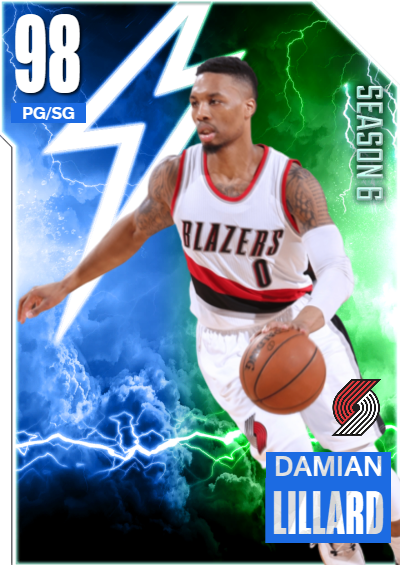 2KDB MyTEAM Database | NBA 2K Custom Card (Dame) by Joshuaho627 | NBA 2K26