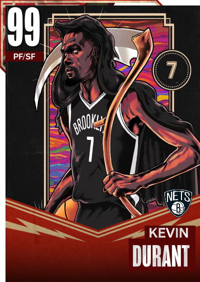 NBA 2K25 | 2KDB MyTEAM NBA 2K Custom Card (Kevin Durant Hero Card) by ...