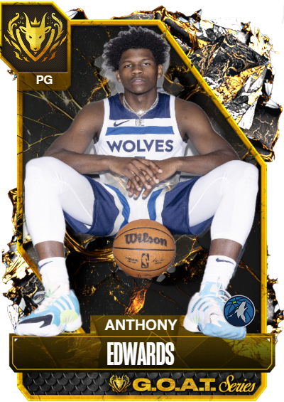 NBA 2K26 | 2KDB MyTEAM NBA 2K Custom Card (Anthony edwards) by 313_Jordan