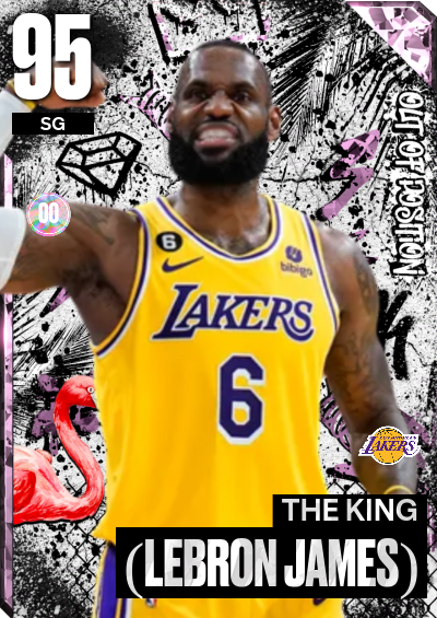NBA 2K25 | 2KDB MyTEAM NBA 2K Custom Card (jebron lames) by TheOtherAwesomeDudder