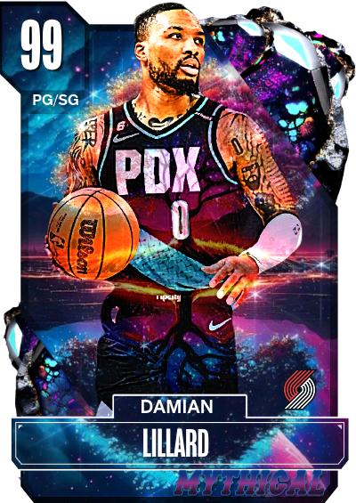 2KDB MyTEAM Database | NBA 2K Custom Card (Dame Dola) by Megabob | NBA 2K26