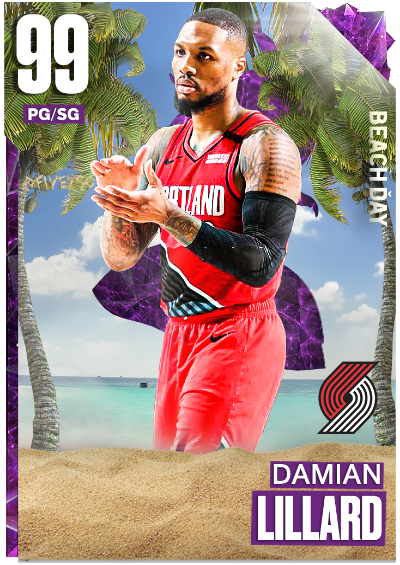 2KDB MyTEAM Database | NBA 2K Custom Card (dame summmertime) by TRXE ...