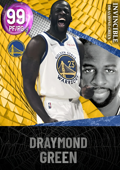 NBA 2K25 | 2KDB MyTEAM NBA 2K Custom Card (INVINCIBLE DRAYMOND GREEN ...