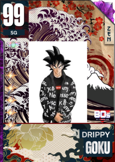 NBA 2K23 | 2KDB Custom Card (Drippy Goku)
