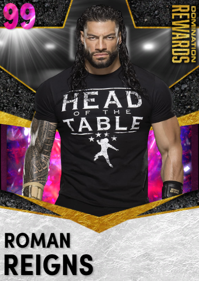 2KDB MyTEAM Database | NBA 2K Custom Card (roman reigns WWE) by ...